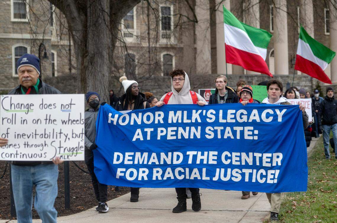Penn State, State College hold Martin Luther King Jr. march | Centre ...